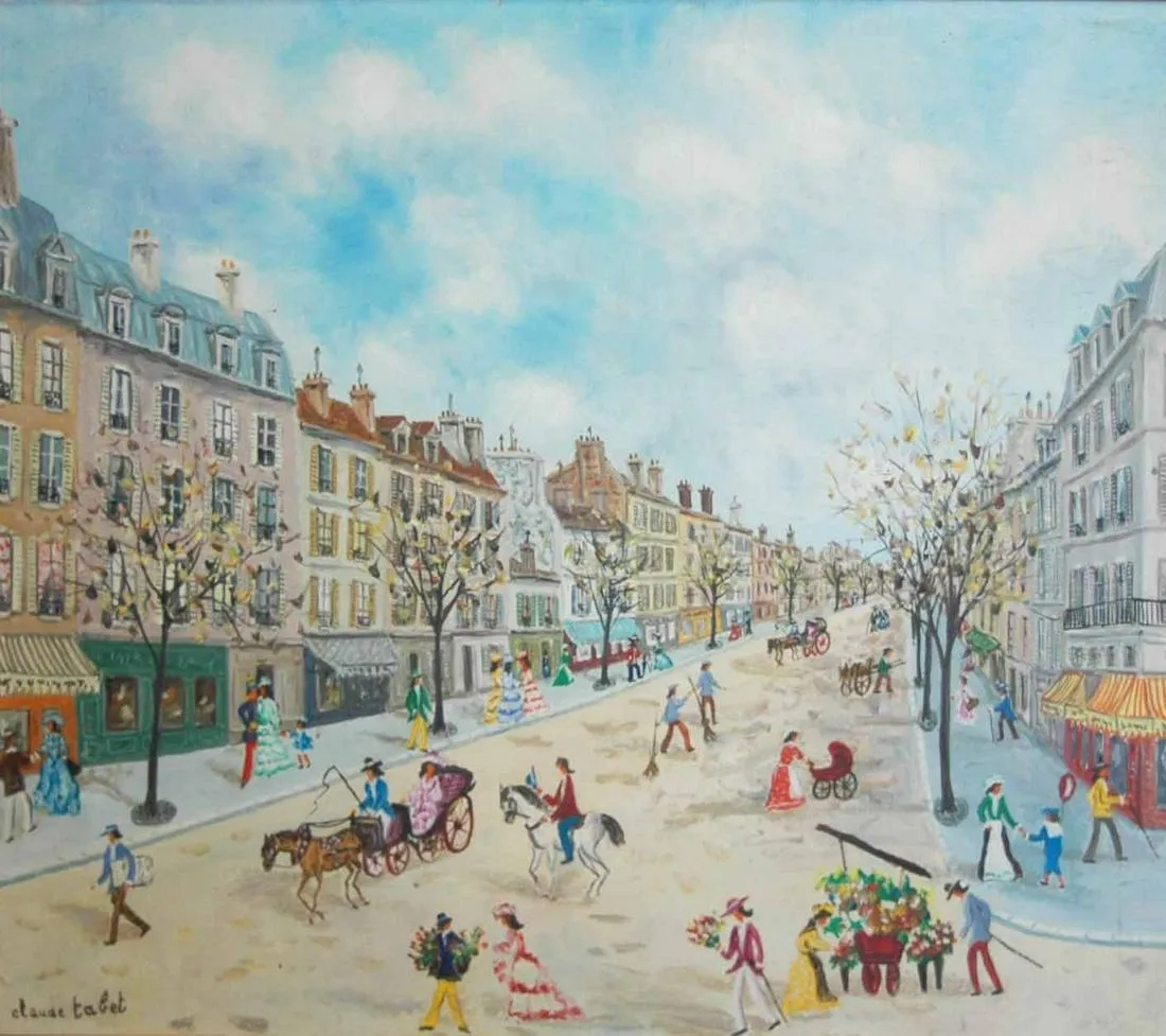 Claude Tabet | Grand Rue | MutualArt