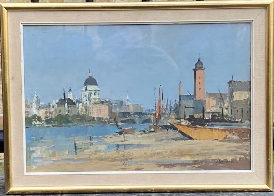 Edward Wesson | View of London | MutualArt