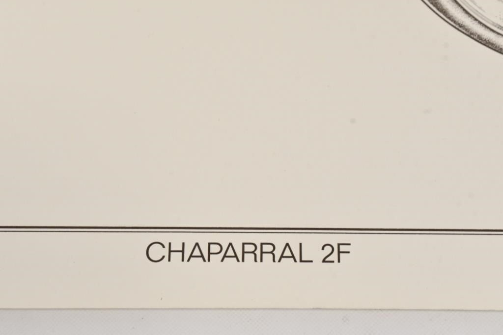 James Allington | Chaparral 2F Cutaway Drawing by James Allington (1967 ...