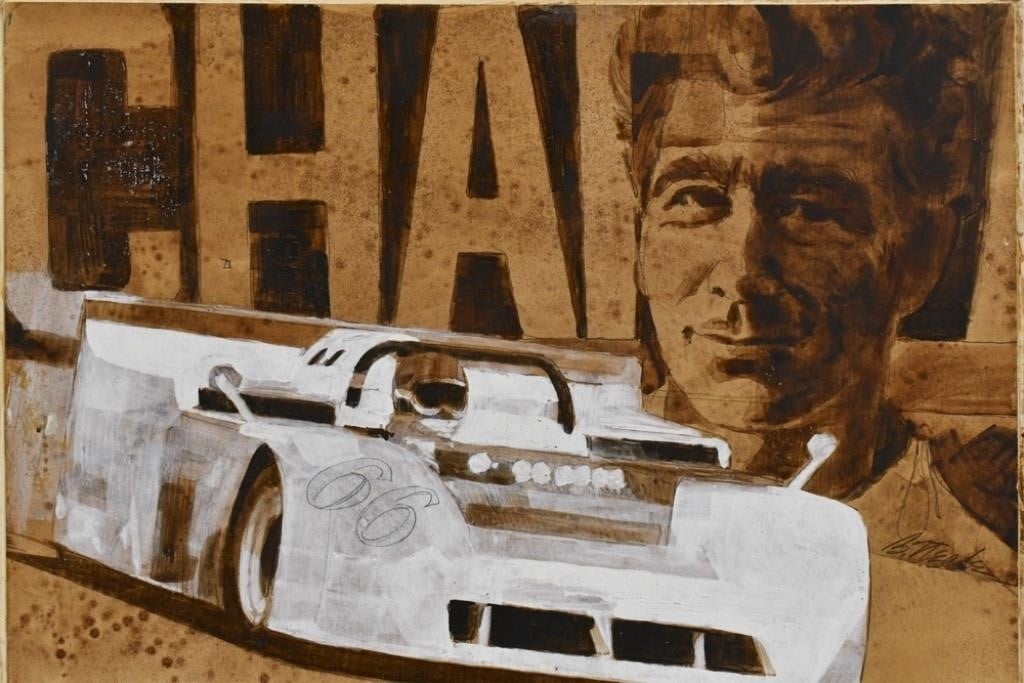 Bill Neale | Jim Hall Watercolor by Bille Neale | MutualArt