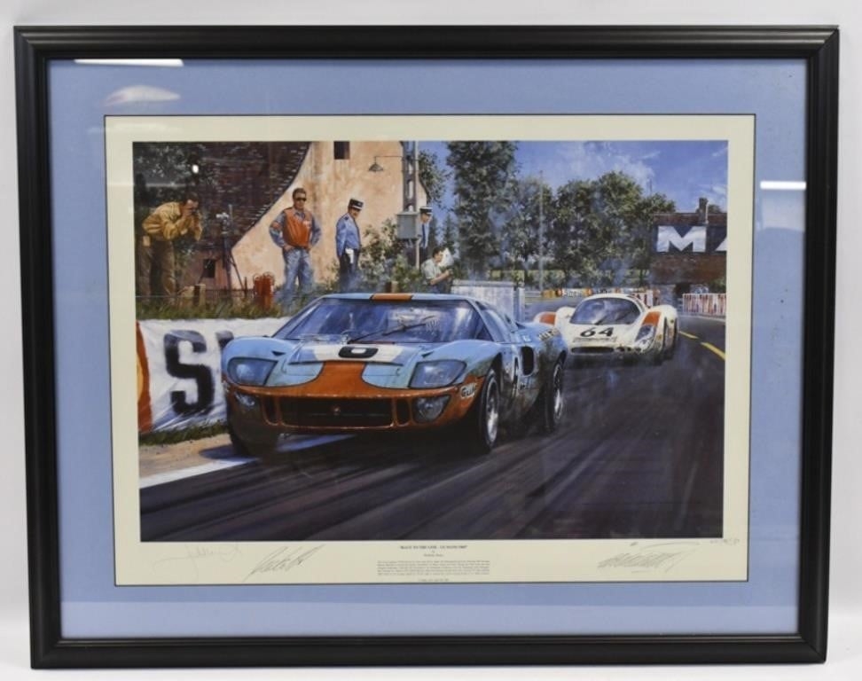 Nicholas Watts | 1969 24 Hours of Le Mans Ickx and Oliver Print | MutualArt