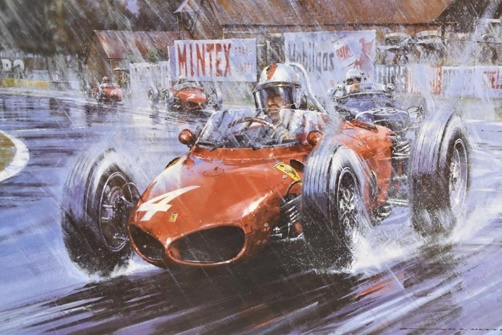 Nicholas Watts | Wolfgang Graf Berghe Von Trips Final Victory Print ...