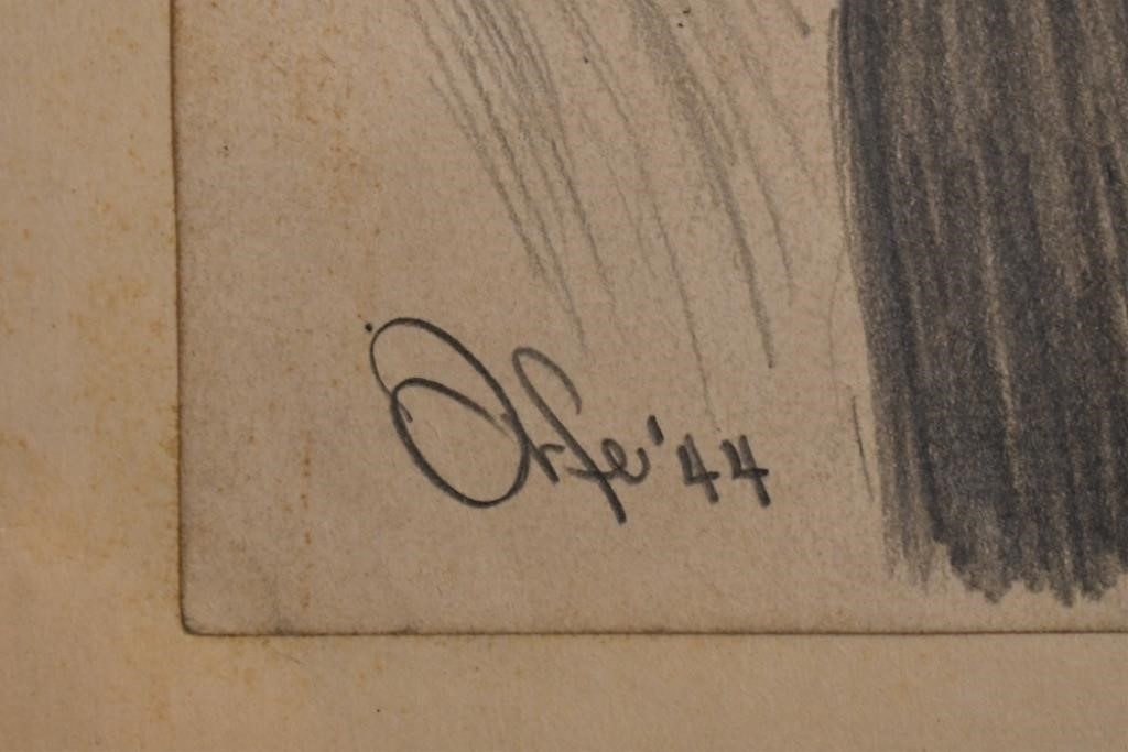 John Orfe | Original 1940s Midget Racing Poster Art By Orfe (1944 ...