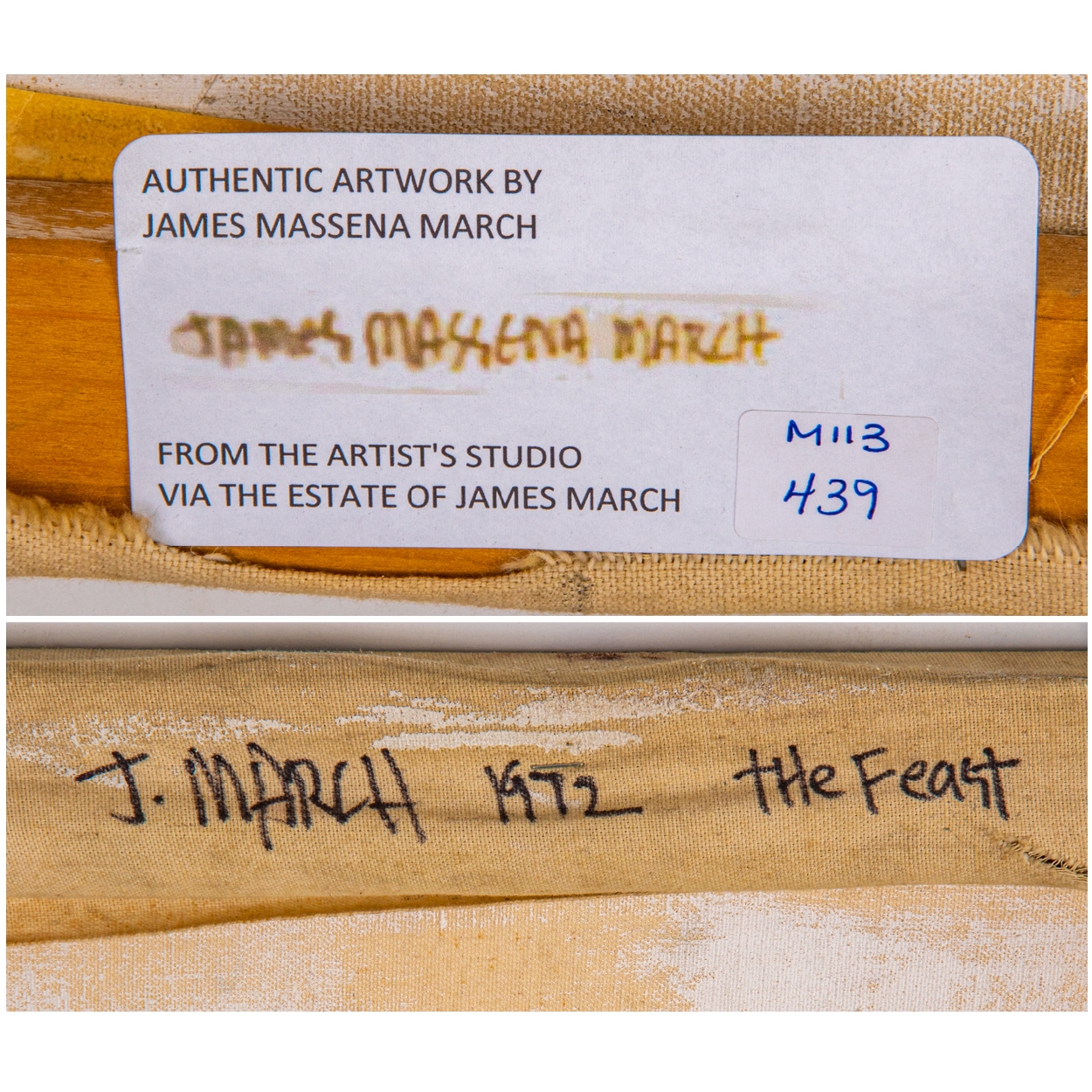 James Massena March | The Feast (1972) | MutualArt