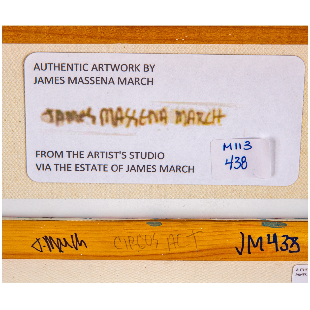 James Massena March | Circus Act | MutualArt