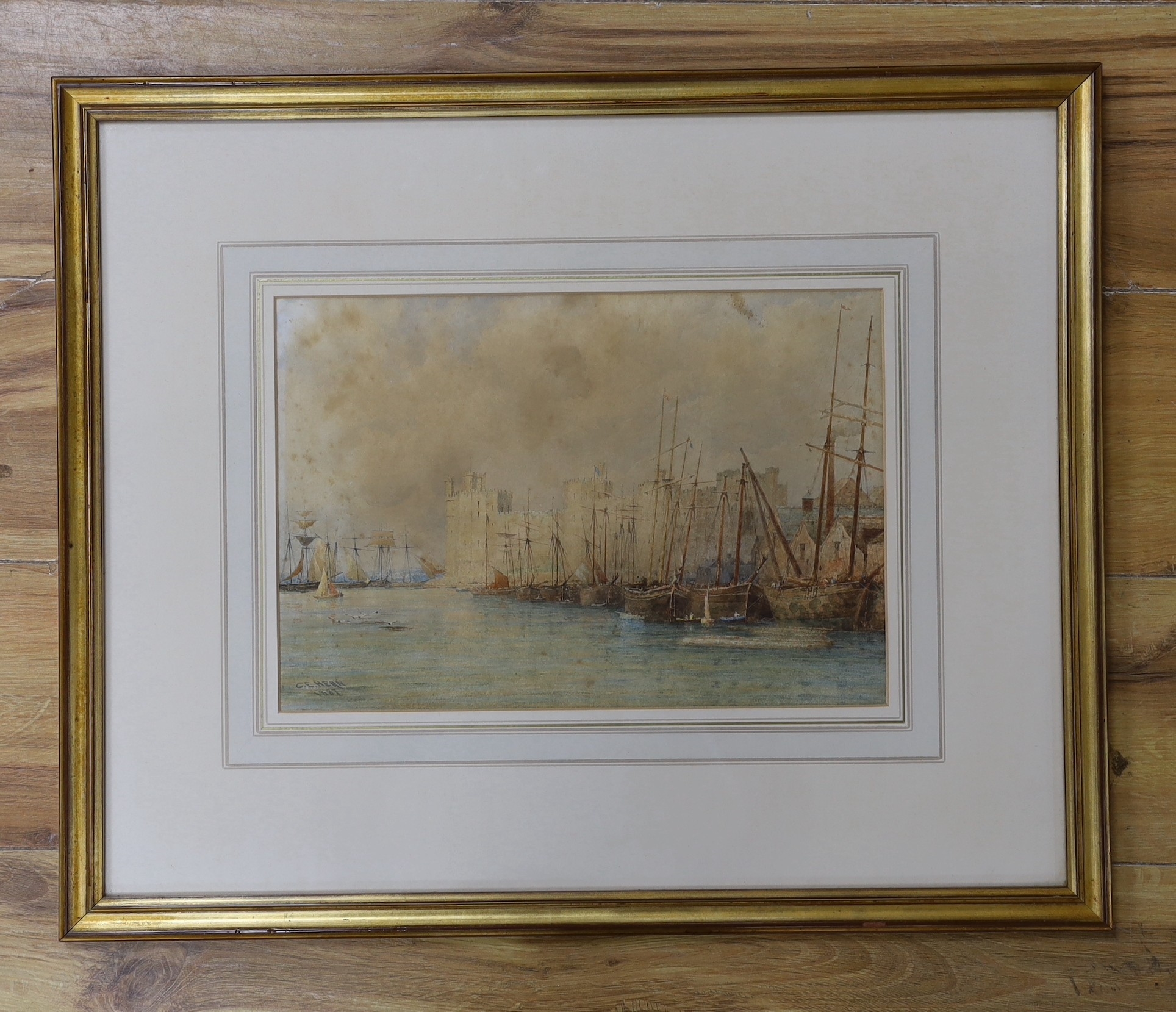 Charles Edward Hern | 'Caernarvon Castle' | MutualArt