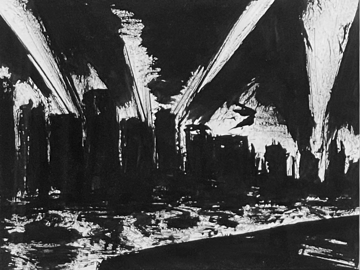 Peter Booth | New York:Three Drawings (triptych) | MutualArt