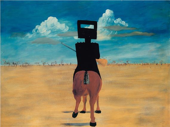 Sidney Nolan | Ned Kelly (1946) | MutualArt