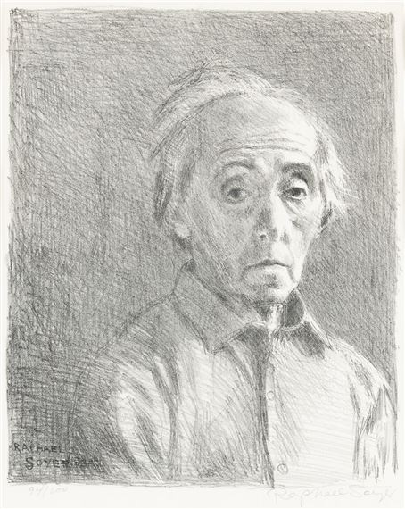 Raphael Soyer | Self-Portrait | MutualArt