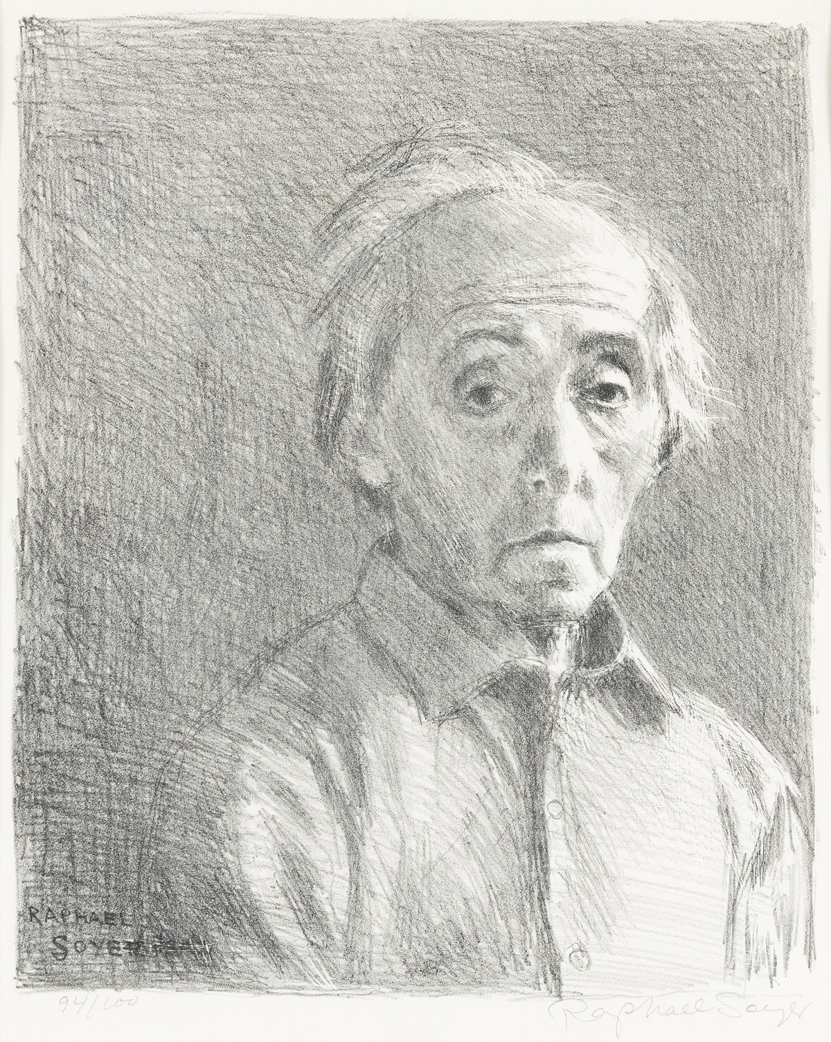 Raphael Soyer | Self-Portrait | MutualArt