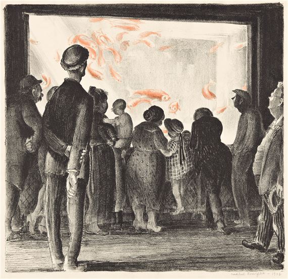 Mabel Dwight | Fish (1928) | MutualArt