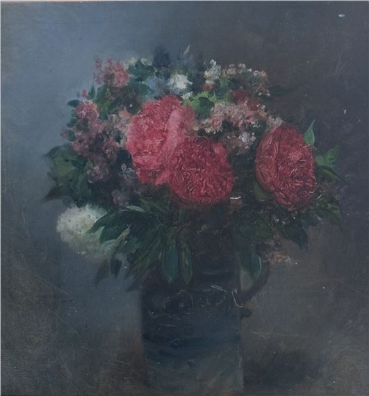 Paul Mathey | Nature morte au bouquet de fleurs | MutualArt