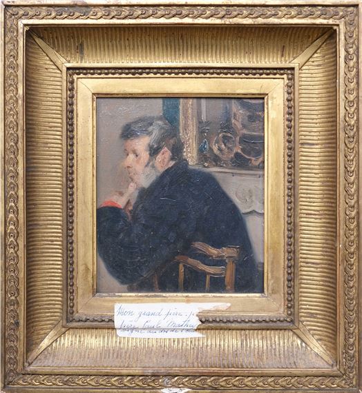 Paul Mathey | Portrait du père de l artiste | MutualArt