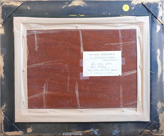 Paul Mathey | La femme et la fille de l artiste | MutualArt