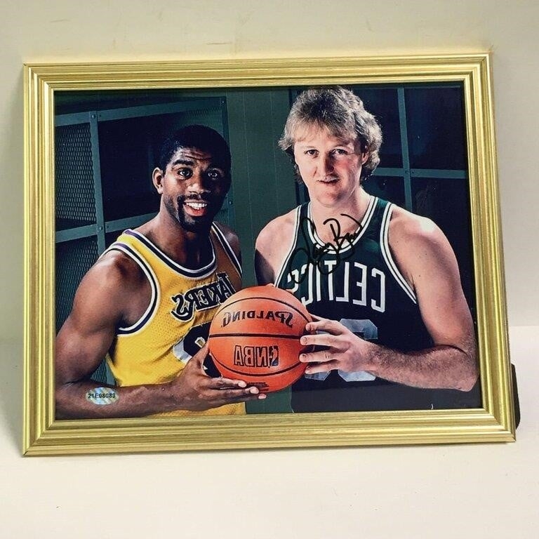 Larry Bird | Larry Bird Signed Photograph | MutualArt