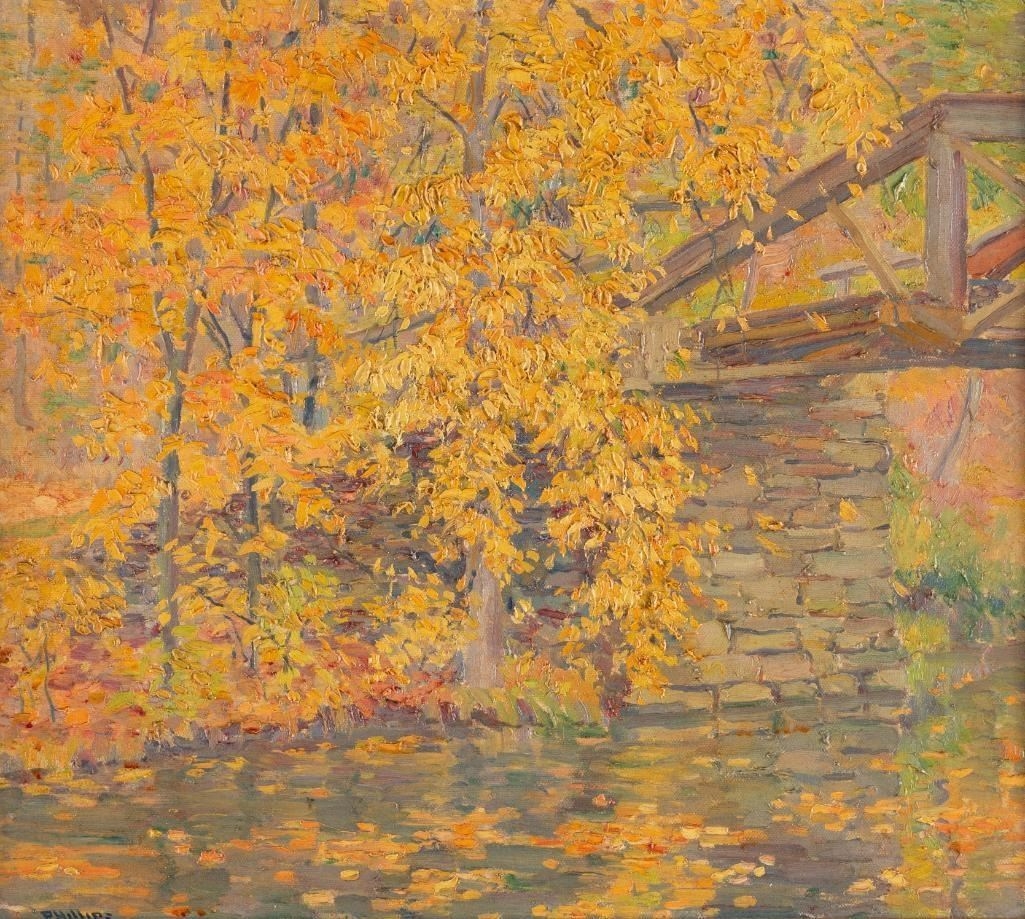 Bert Phillips | Old Taos Junction Bridge | MutualArt