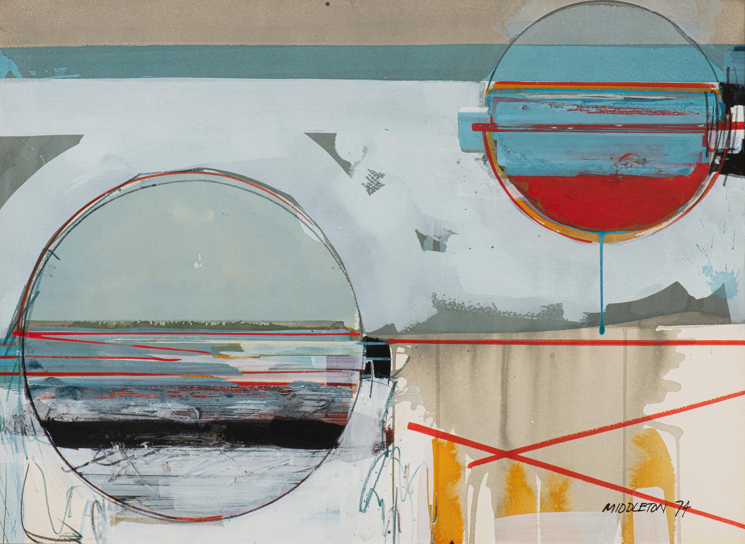 Sam Middleton | Sunrise & Sunset (1974) | MutualArt