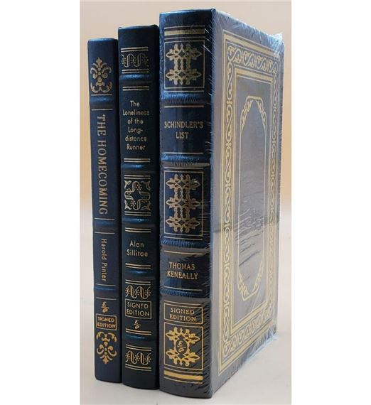 Harold Pinter | Lot of 3 Signed Edition Easton Press Books | MutualArt