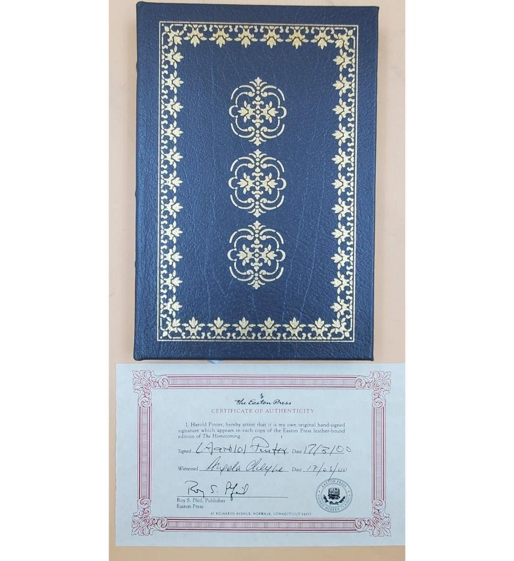 Harold Pinter | Lot of 3 Signed Edition Easton Press Books | MutualArt