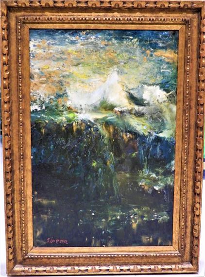 Antonia Mastrocristino Sirena | Large Painting by Antonia ...