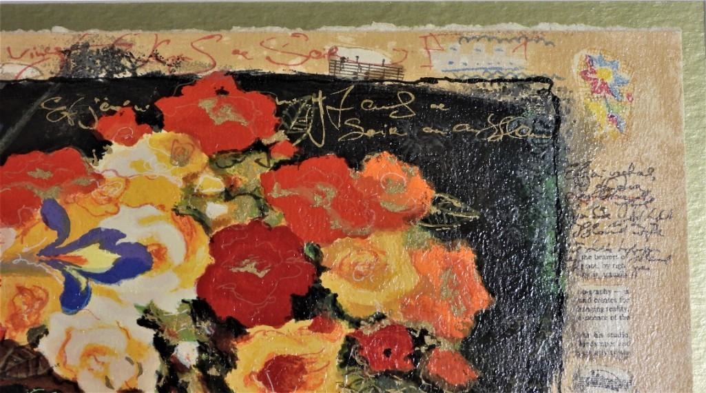 Alexander Wissotzky | Alexander Wissotzky Title: Blue Iris II - Serigraph, signed | MutualArt