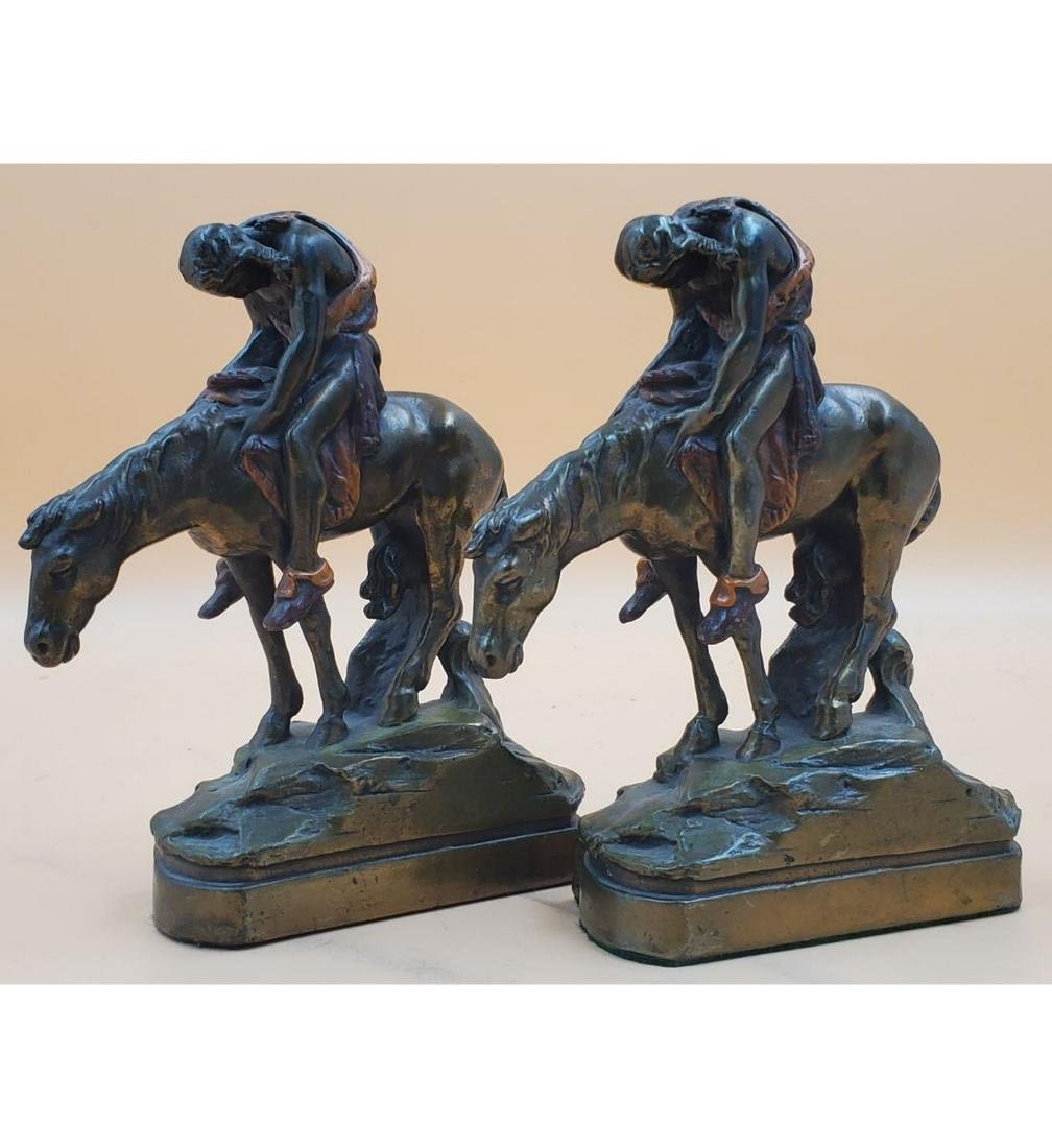 James Fraser | Pair of Bookends in the Style of James Fraser's End of ...