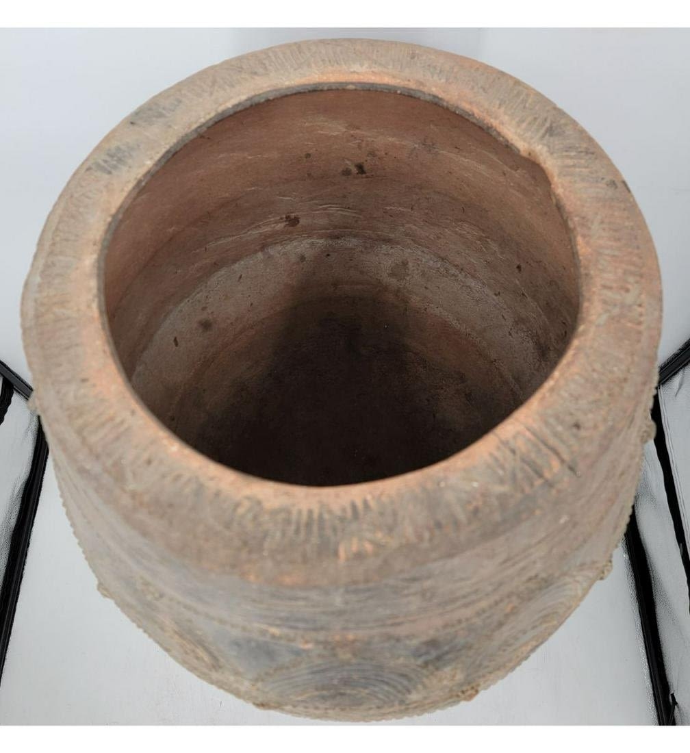 Unknown | A Very Nice Antique Pottery Storage Jar, African Nupe Water ...