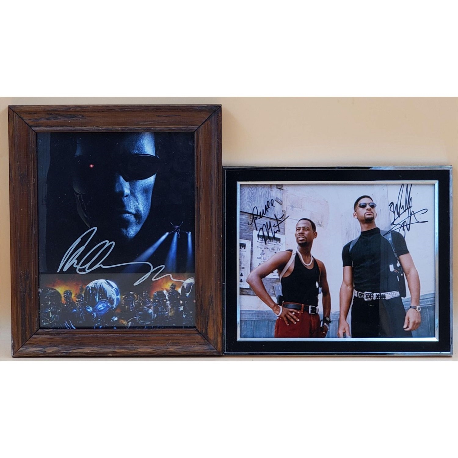 Unknown | Cast Signed Bad Boys & Terminator Photos | MutualArt