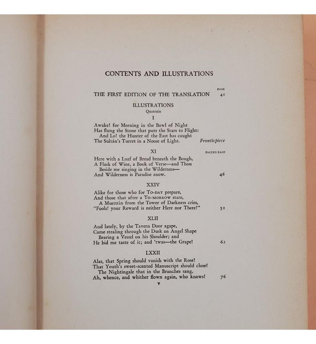 Edward Fitzgerald | Rubaiyat Of Omar Khayyam, Trans. By Edward ...