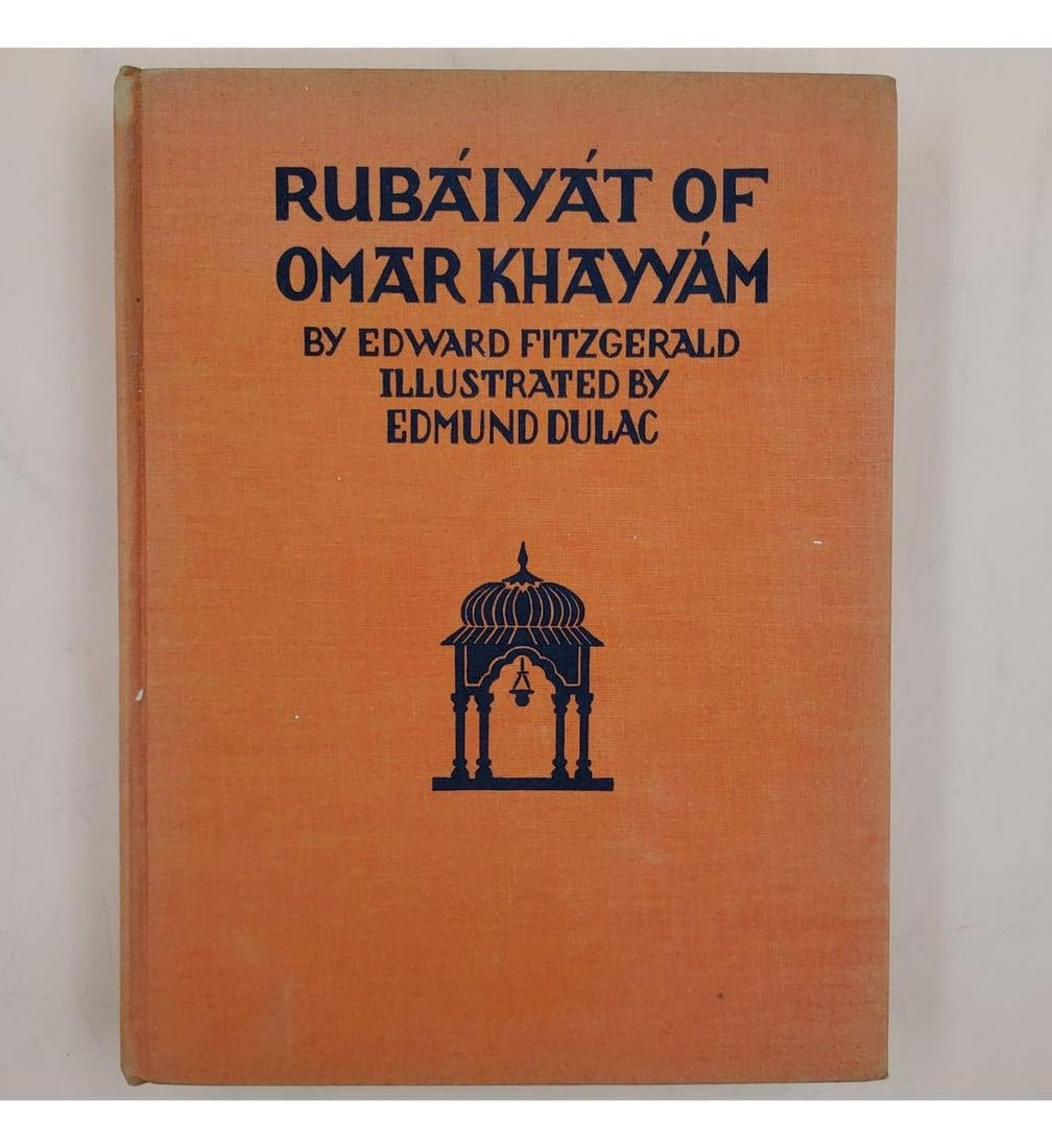 Edward Fitzgerald | Rubaiyat Of Omar Khayyam, Trans. By Edward ...