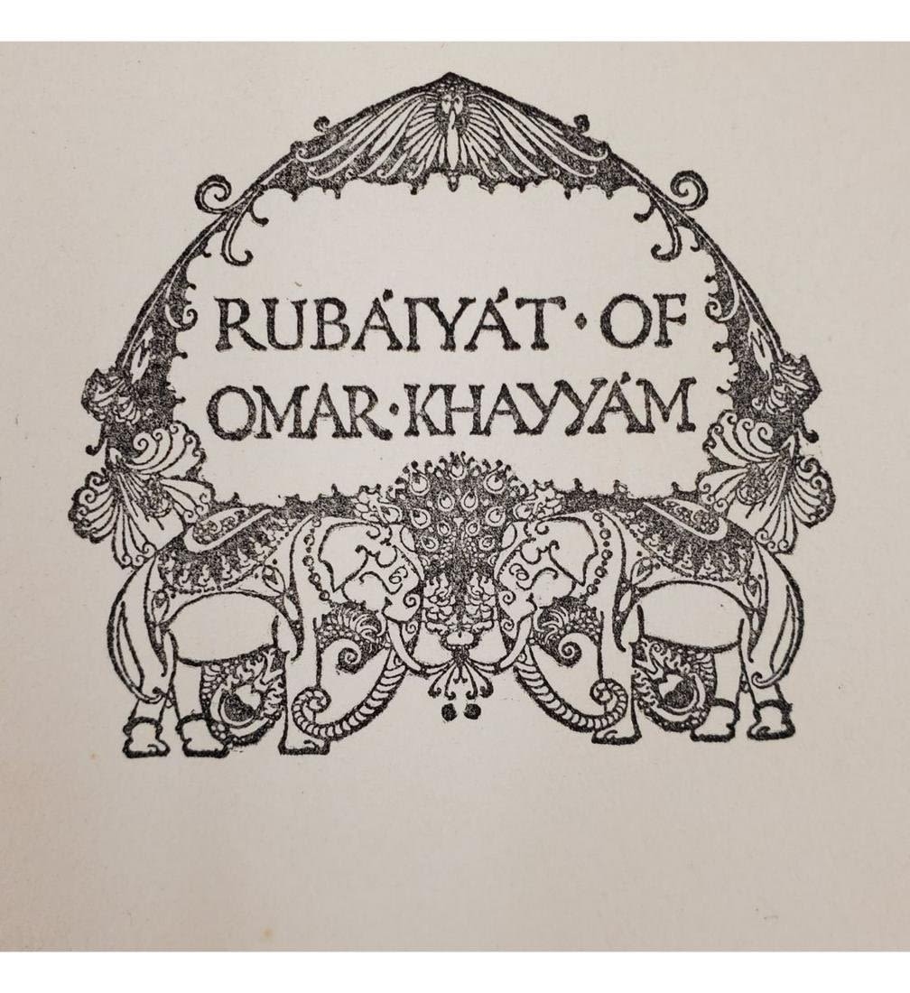 Edward Fitzgerald | Rubaiyat Of Omar Khayyam, Trans. By Edward ...