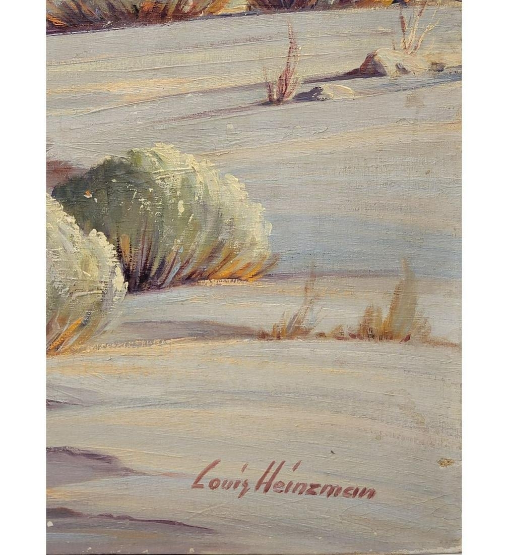 Louis Heinzman | Death Valley California Landscape Painting By Louis ...