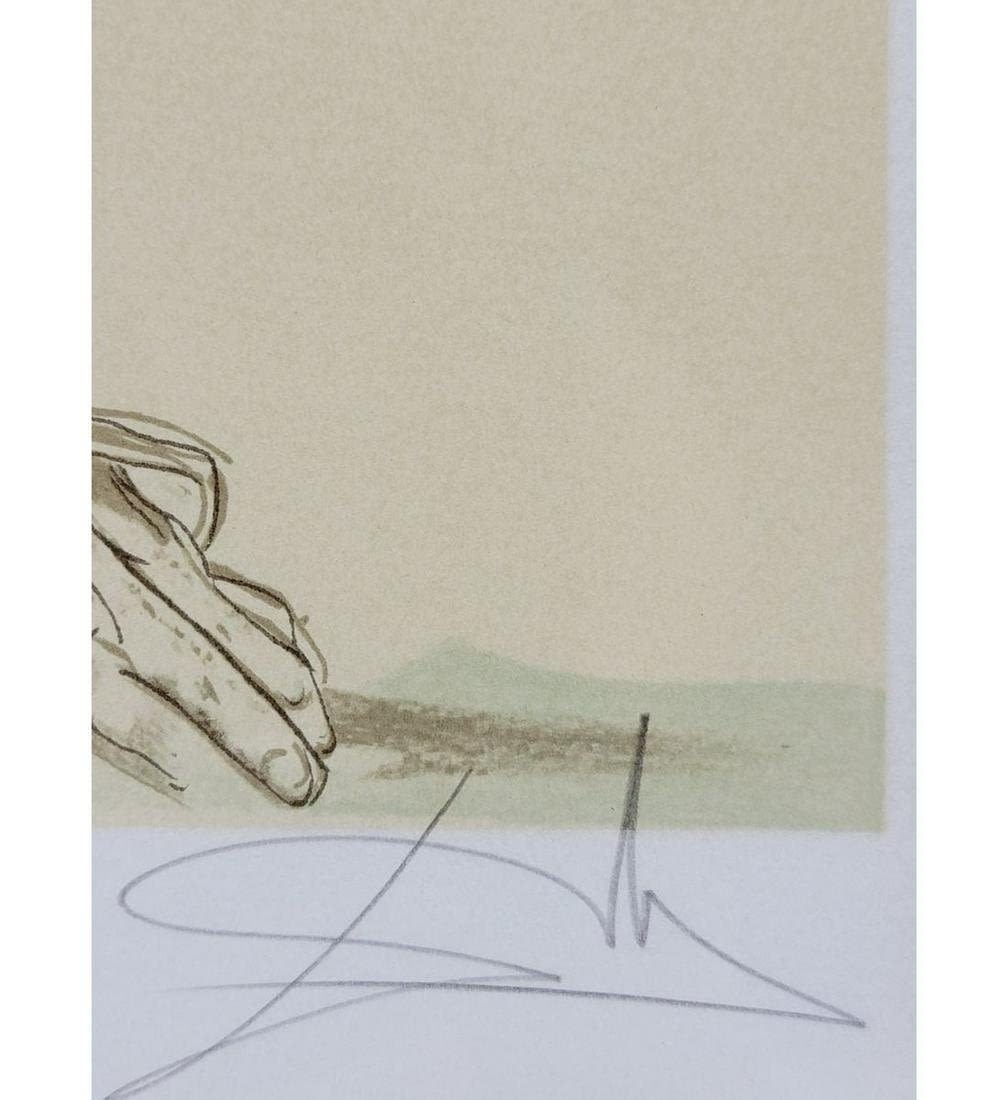 Salvador Dalí | Salvador Dali Lithograph Limited Edition Exploding Madonna Pencil Signed ...