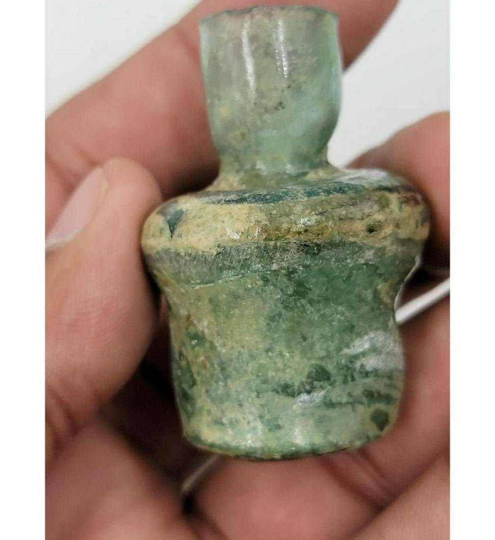 Unknown | A Grouping Of 6 Ancient Roman Glass Vessels, Various Sizes ...