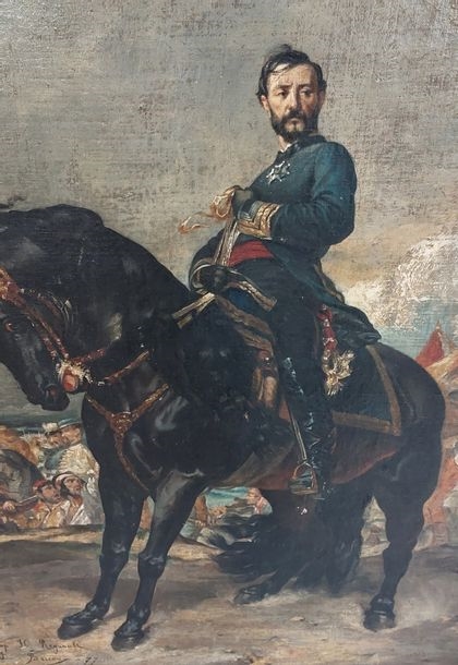 Henri Alexandre Georges Regnault | Arrival of General Prim in front of ...