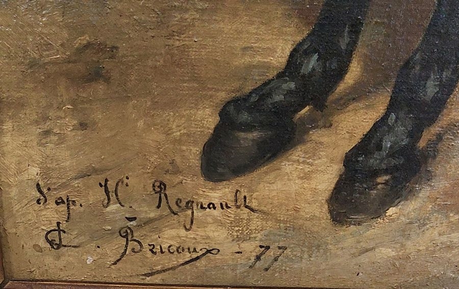 Henri Alexandre Georges Regnault | Arrival of General Prim in front of ...