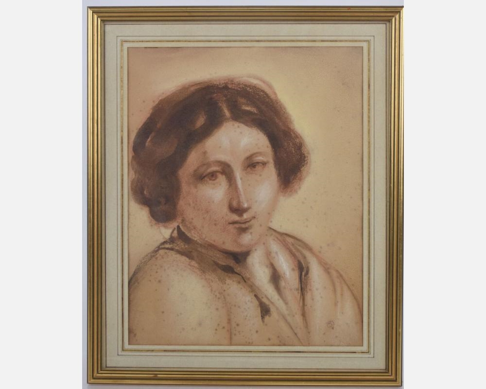 Charles Huard | Portrait de femme | MutualArt