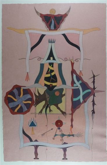 Jorge Camacho | Coyote Clan (1992) | MutualArt