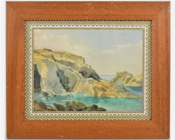 Eugène Charles Picou | Rochers | MutualArt