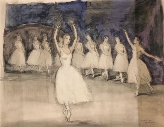 Charles Emmanuel Jodelet | JODELET Charles Emmanuel Watercolor | MutualArt