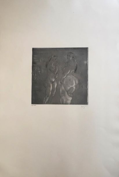 Jules Pascin | PASCIN Jules Engraving stamped with the signature down ...