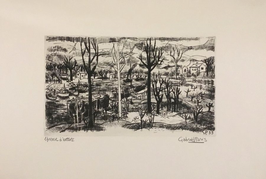 Gabriel Paris | PARIS Gabriel Engraving signed in lower right justified ...