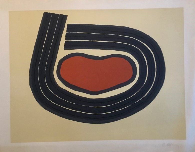 Raoul Ubac | UBAC Raoul Lithograph signed lower right justified H.C ...