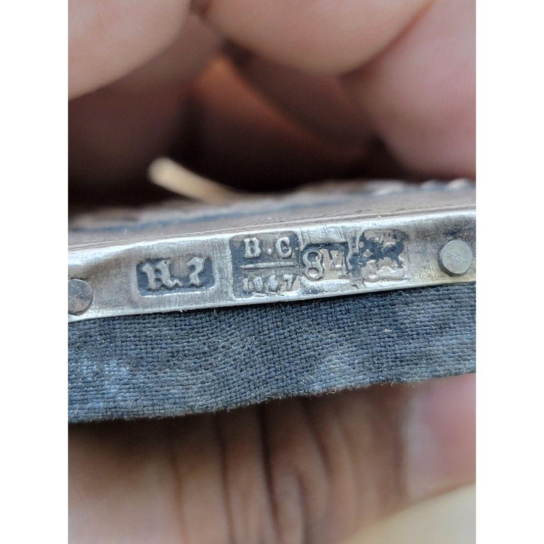 Unknown | 19th Century Religious Icon Hall Marked Silver 1867 (19th ...