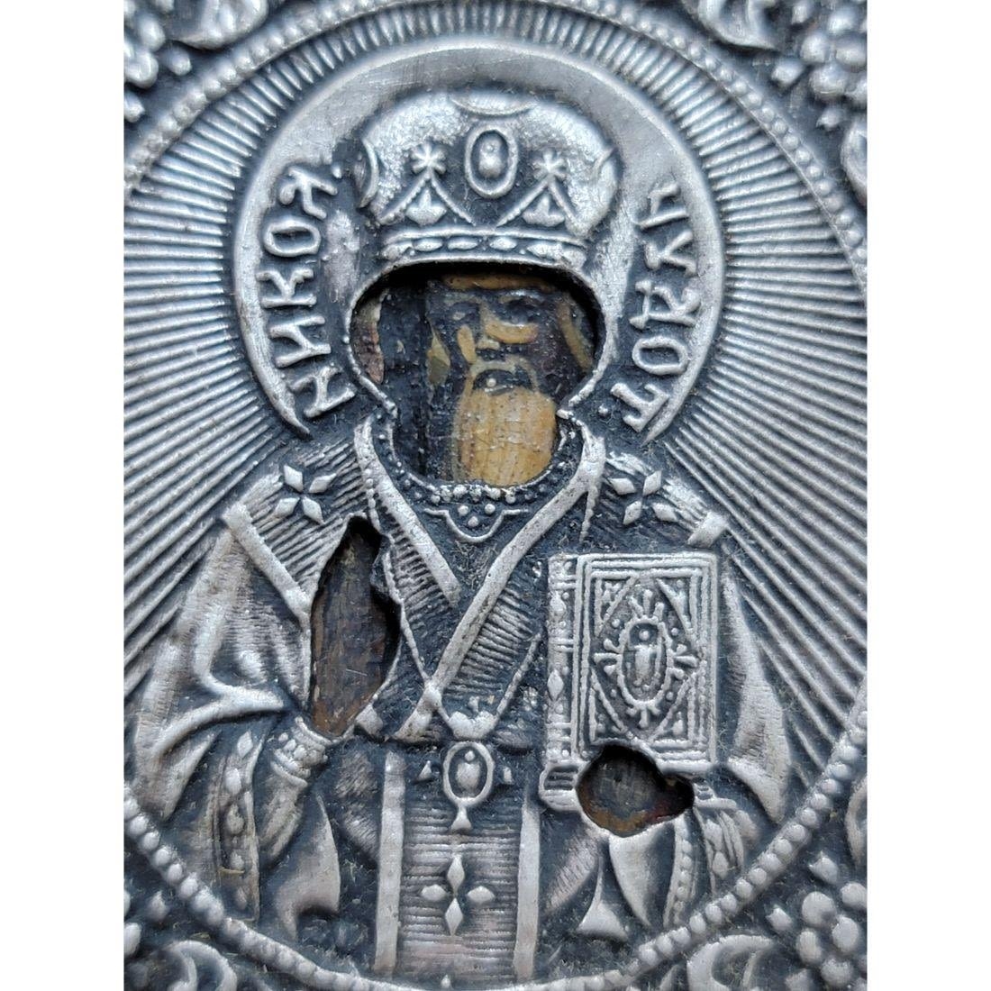 Unknown | 19th Century Religious Icon Hall Marked Silver (19th Century ...