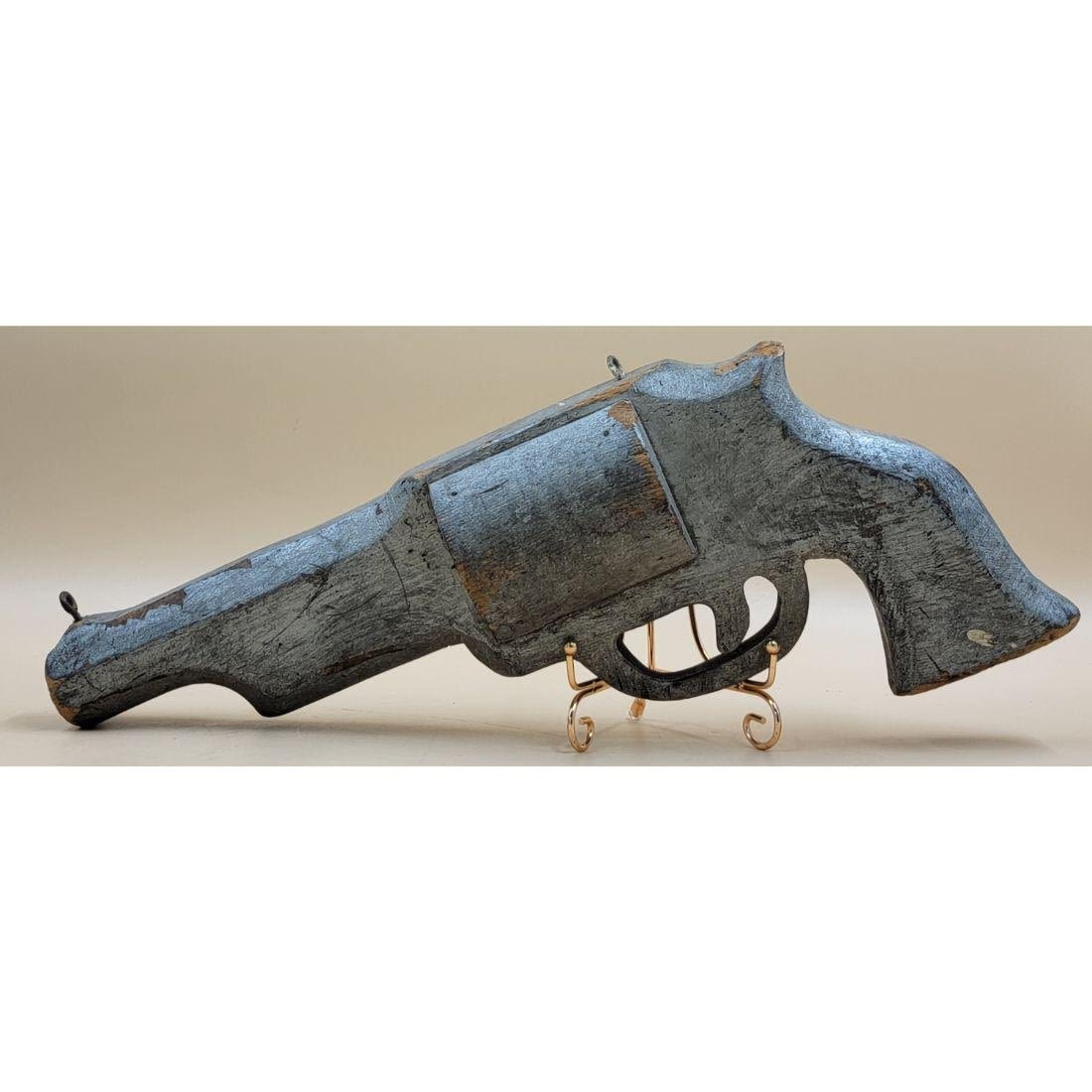 Lifetime | A Large Vintage Wooden Gun Store Display | MutualArt