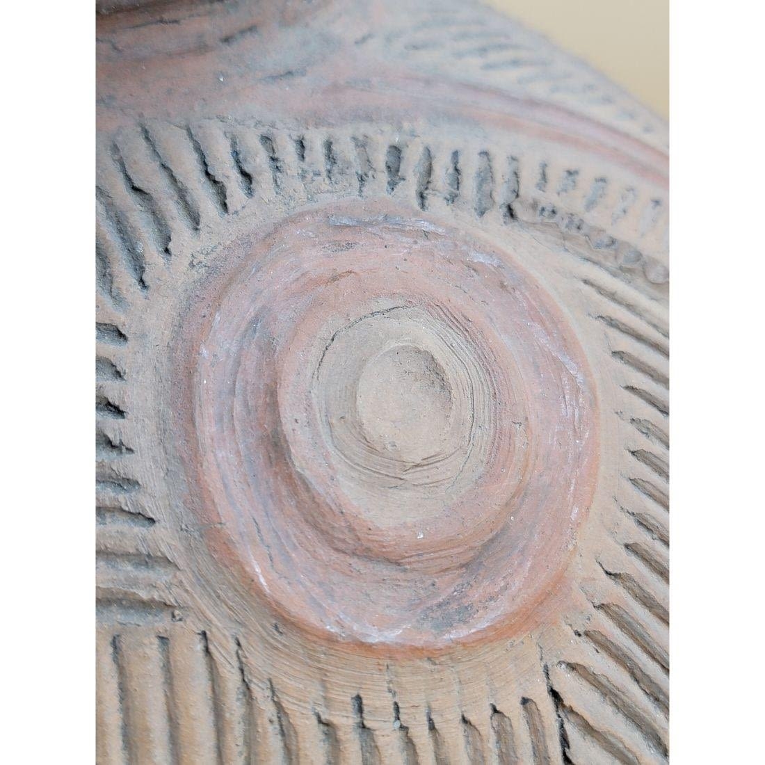 Lifetime | Antique Nupe People Nigerian Pottery Vessel | MutualArt