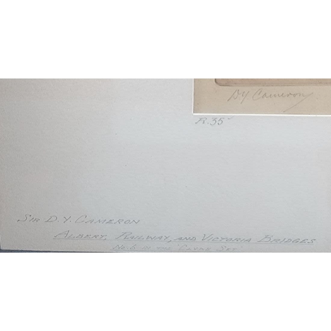 Donald Shaw MacLaughlan | Pair Of Signed Etchings Albert Railway ...