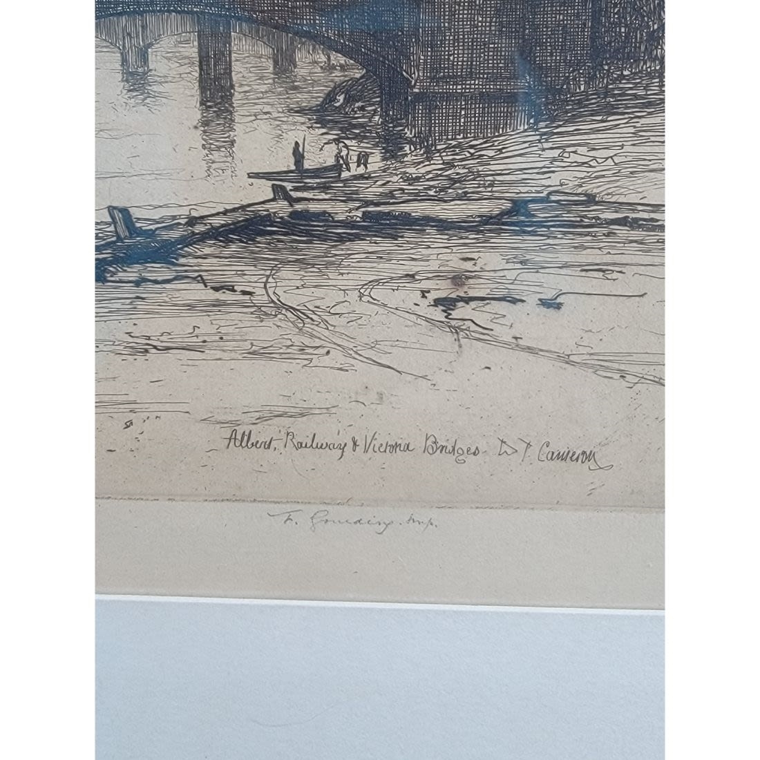 Donald Shaw MacLaughlan | Pair Of Signed Etchings Albert Railway ...