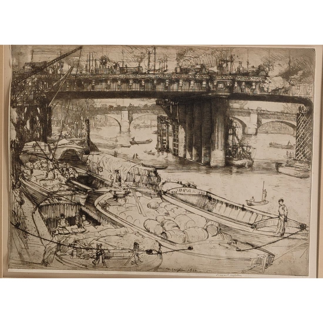 Donald Shaw MacLaughlan | Pair Of Signed Etchings Albert Railway ...